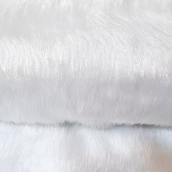 White Fur Fabric - Etsy