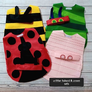 Kids Ladybug Costume: Felt Tabard & Headband - World Book Day - Etsy