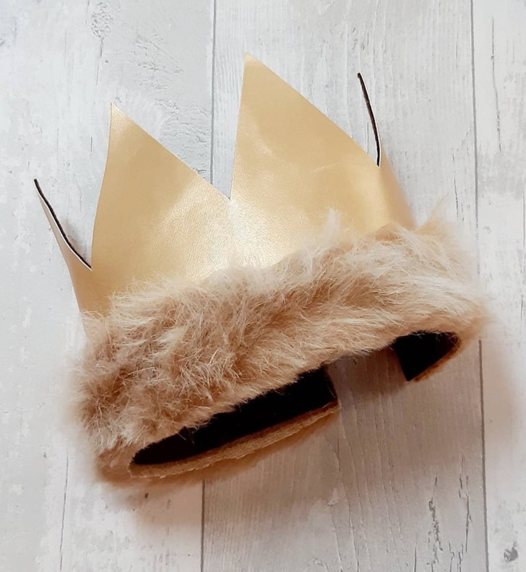 Where the Wild Things Are Crown Photo Prop Baby Gold Crown Kids Wild ...