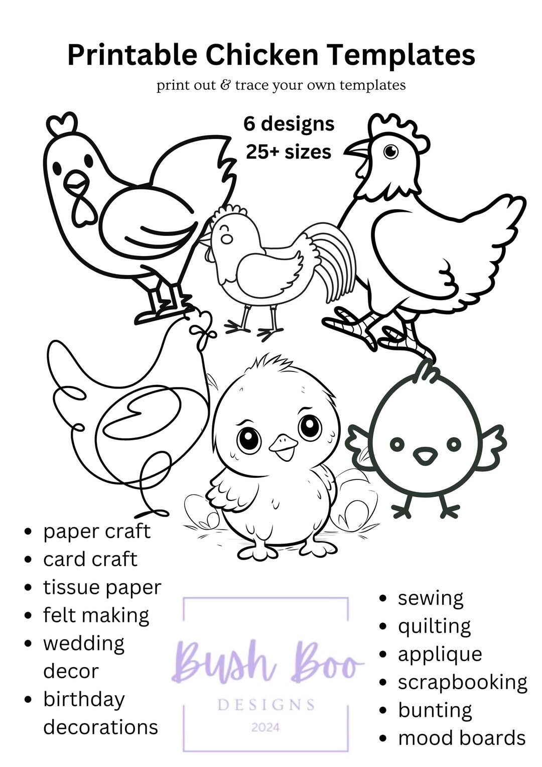 Easter Chick Templates to Print Out 4 Page Chick Template Paper Craft ...