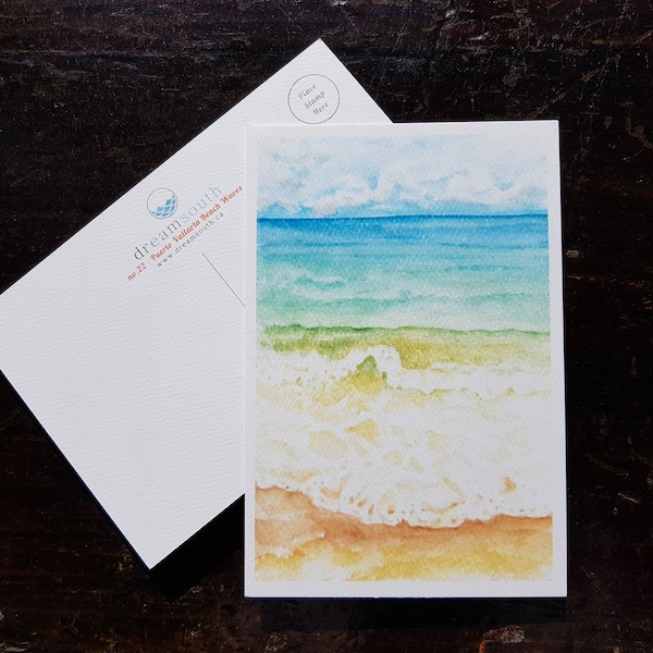 Watercolor Postcards - Etsy
