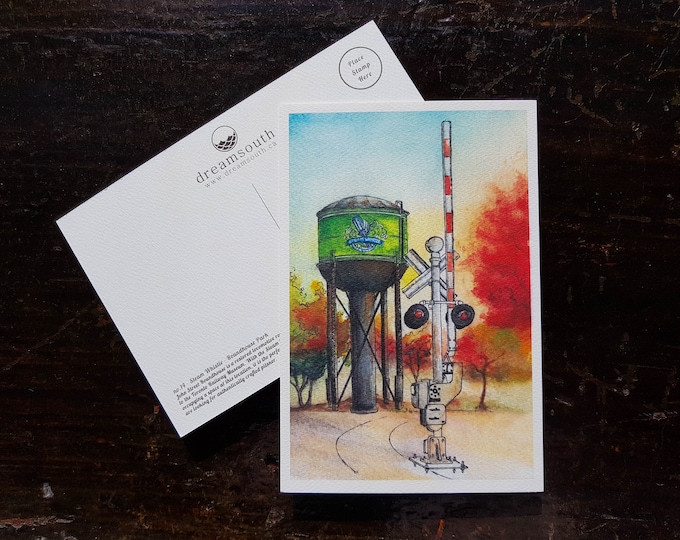 Toronto Postcard / Toronto Art / Toronto Themed Postcards / Watercolor ...