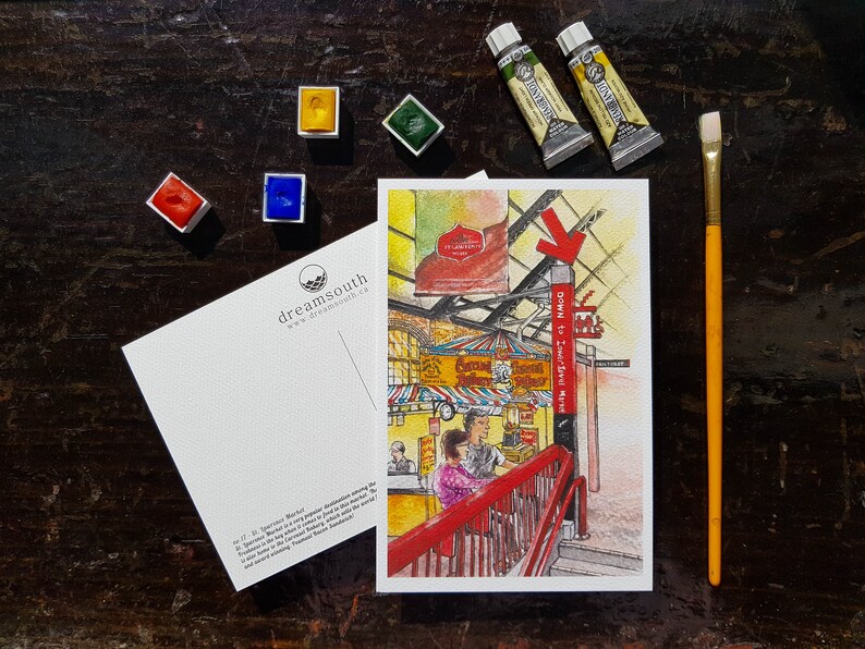 Toronto Postcard / Toronto Art / Toronto Themed Postcards / - Etsy