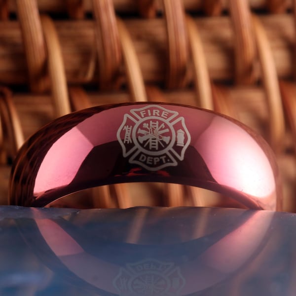 Firefighter Ring - Etsy