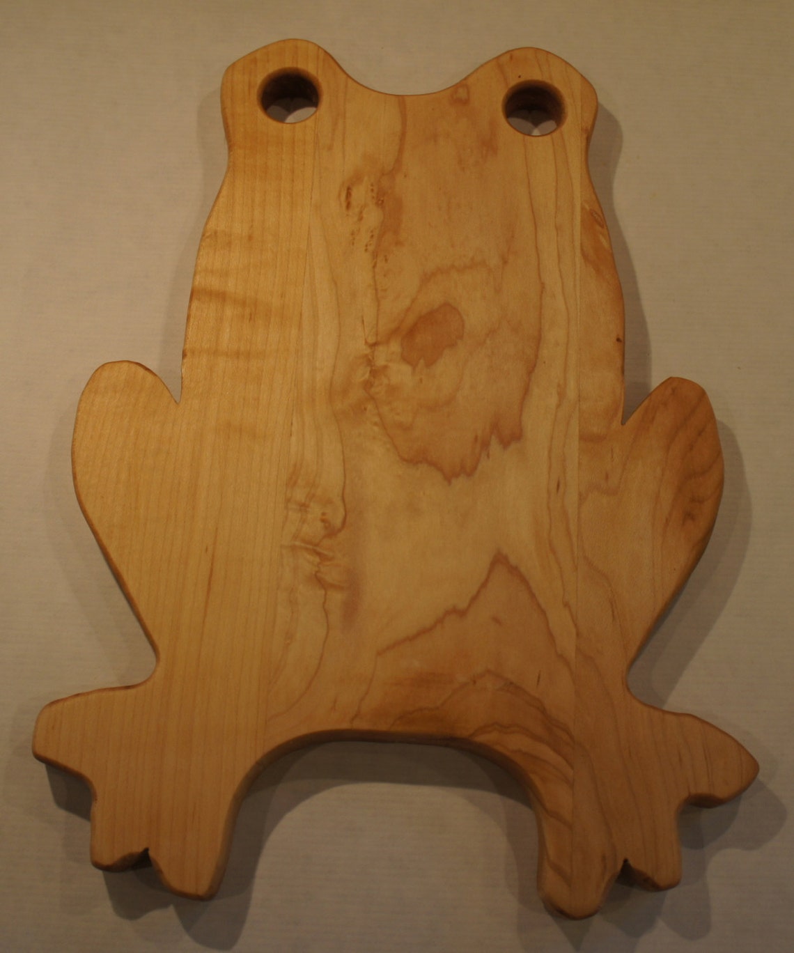 Frog Cutting Hard Maple Cutting Board - Etsy