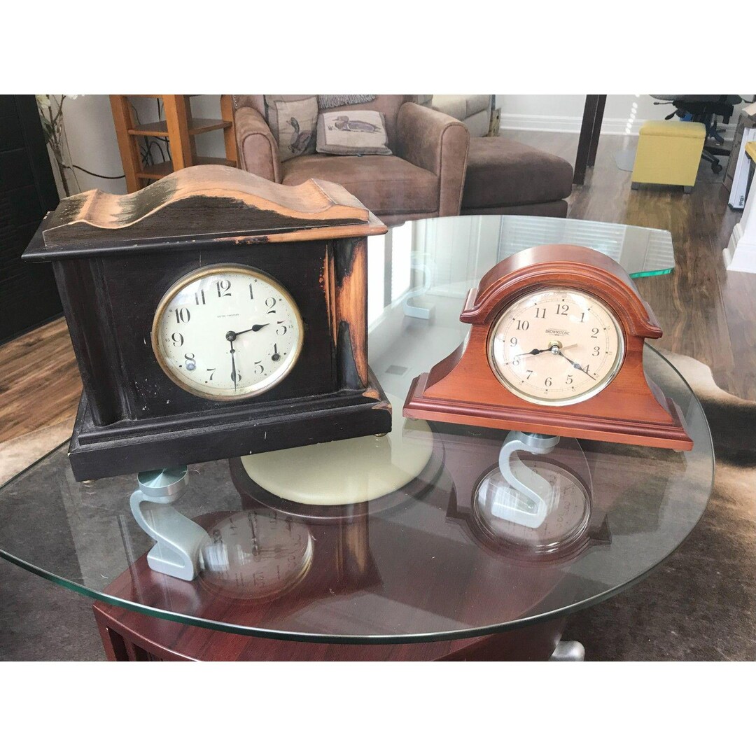 Mantle Clock Collection Seth Thomas Mantle Clock: 1930's Brownstone - Etsy
