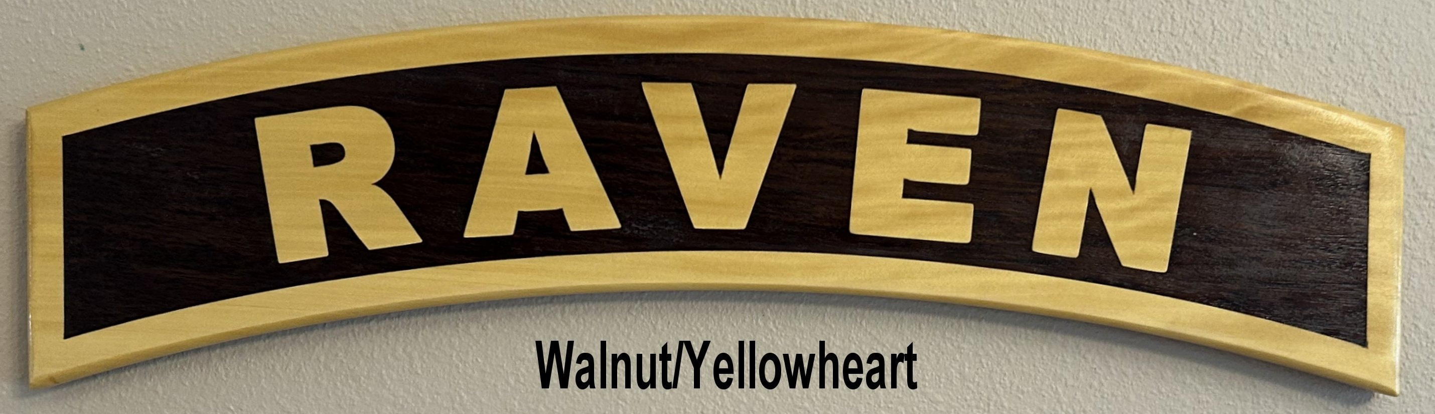 Custom Wood Military Tab (18" Wide) - Etsy