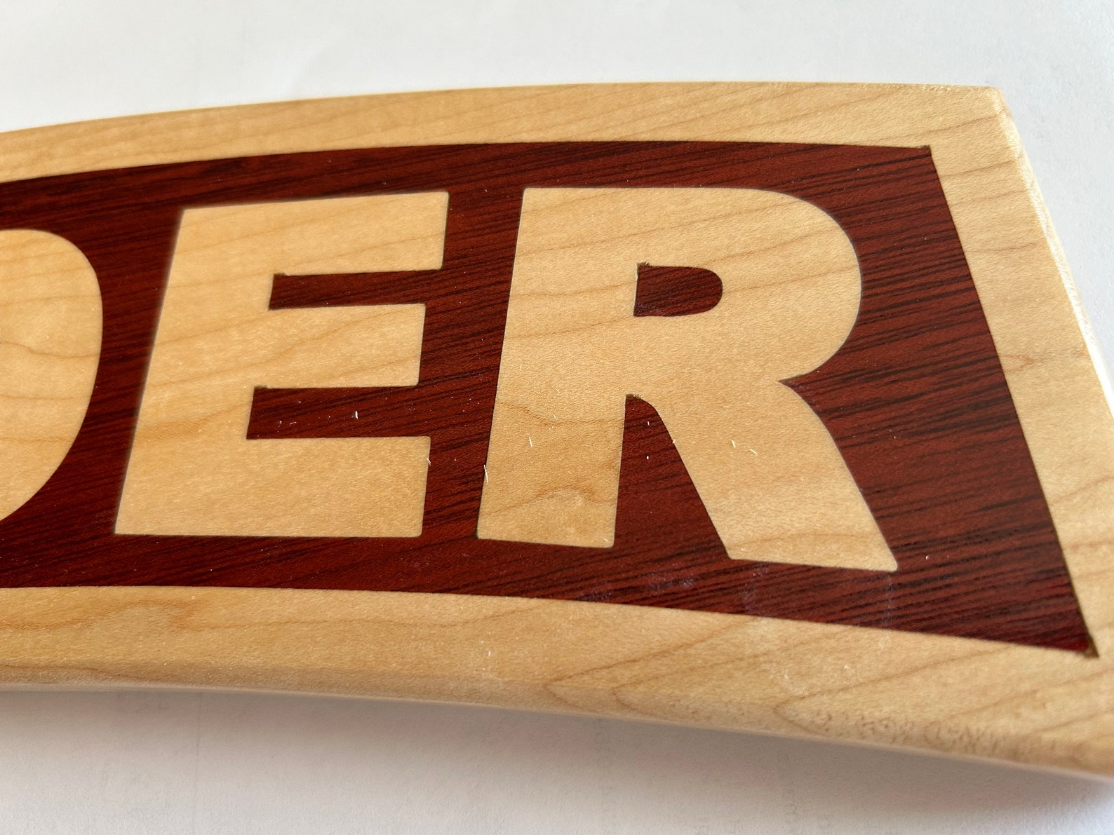 Custom Wood Military Tab (18" Wide) - Etsy