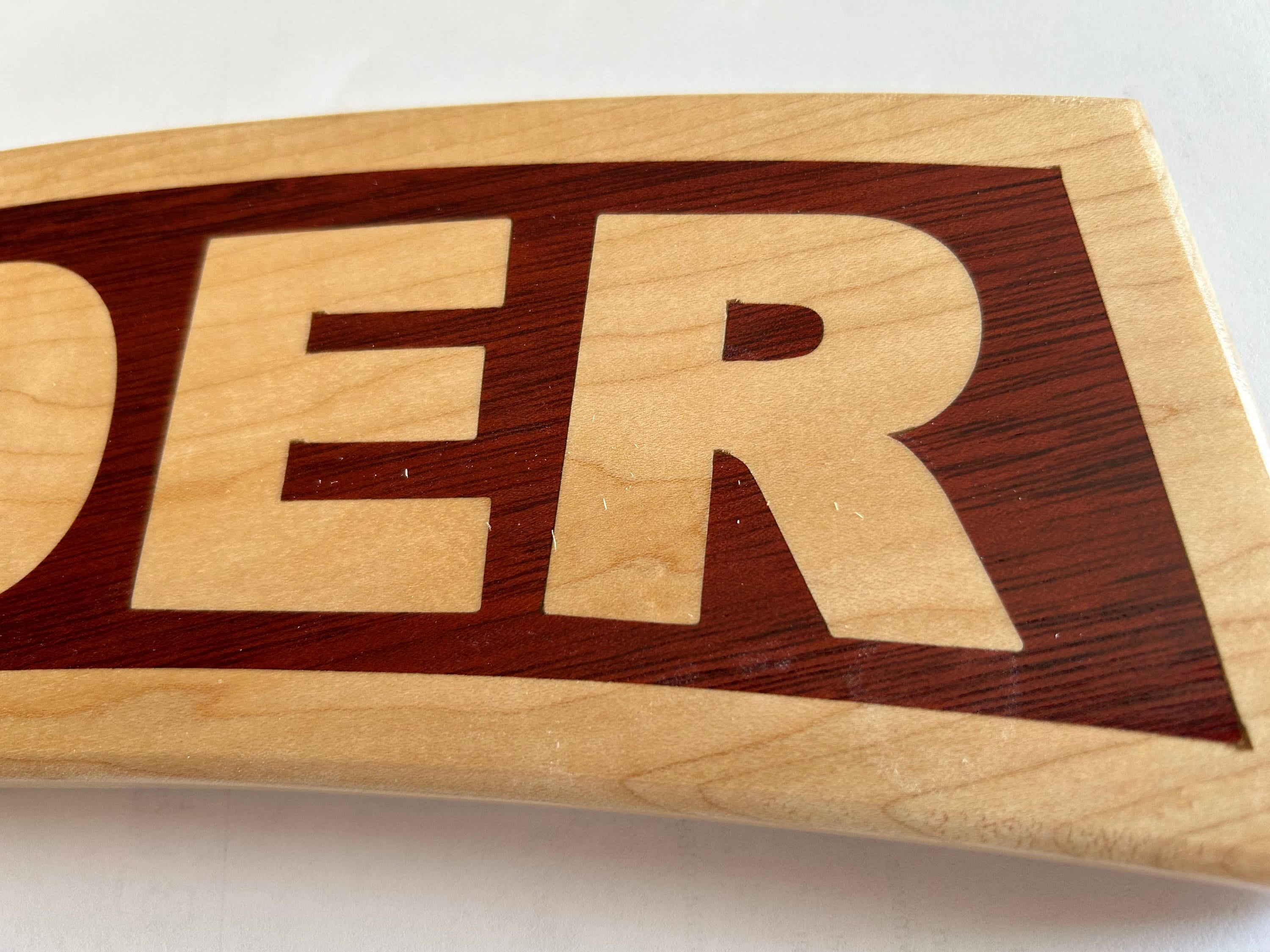 Custom Wood Military Tab (18" Wide) - Etsy