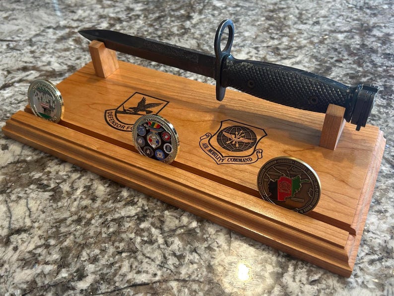Bayonet Display Stand (bayonet Not Included) - Etsy