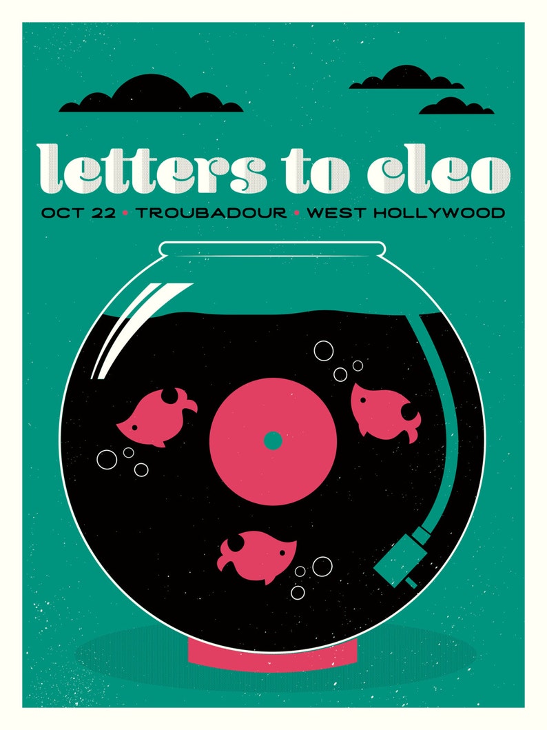 Letters to Cleo // the Troubadour, West Hollywood, CA - Etsy