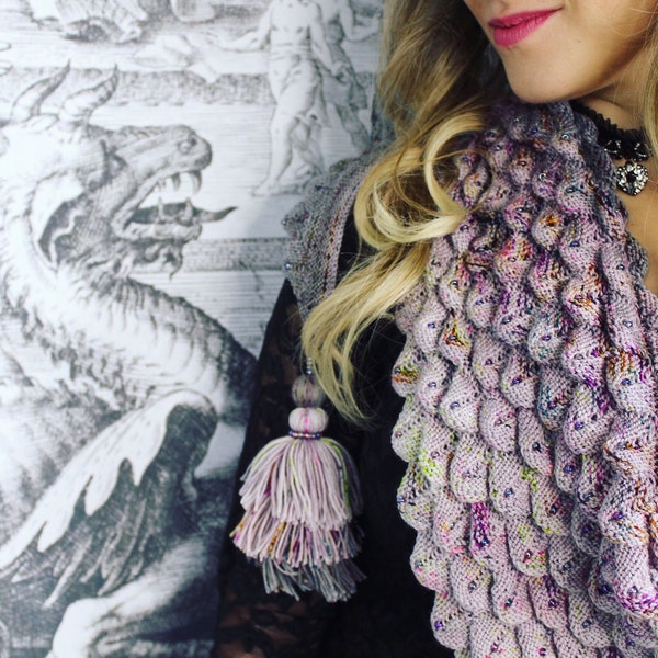 Dragon Shawl Pattern - Etsy