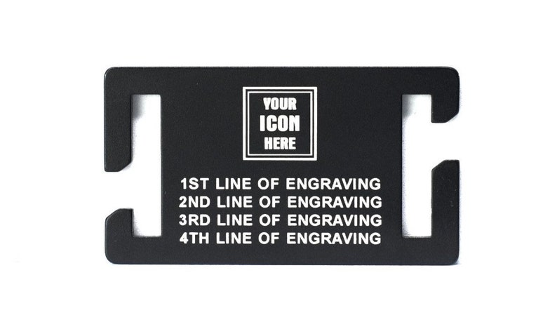 Custom Molle Tag: Laser-engraved Tactical Patch for Ruck Sacks, Back ...