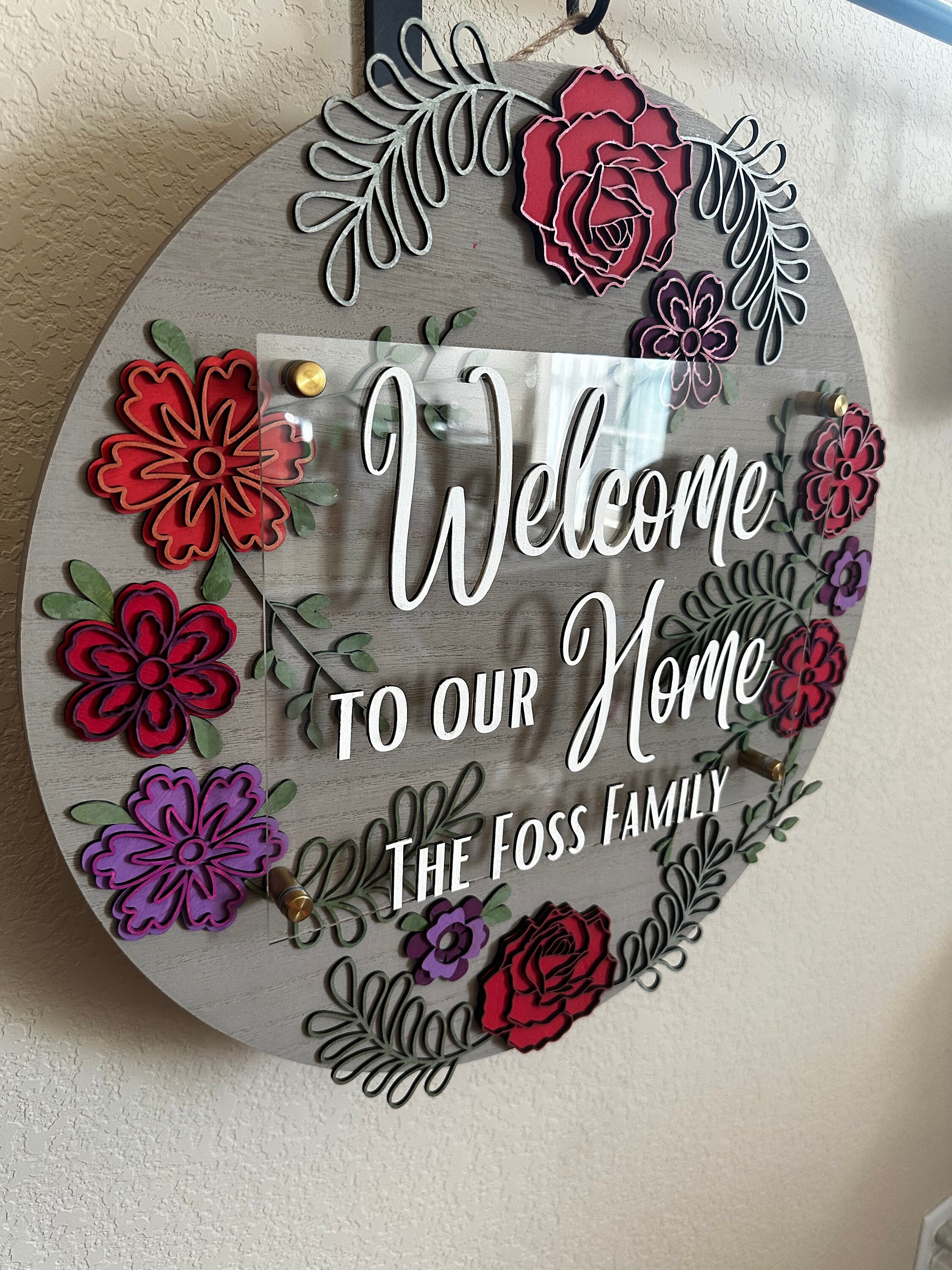 Welcome Home Sign Digital File - Etsy