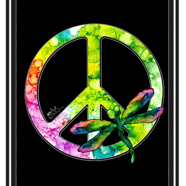Peace Sign Wallpaper - Etsy