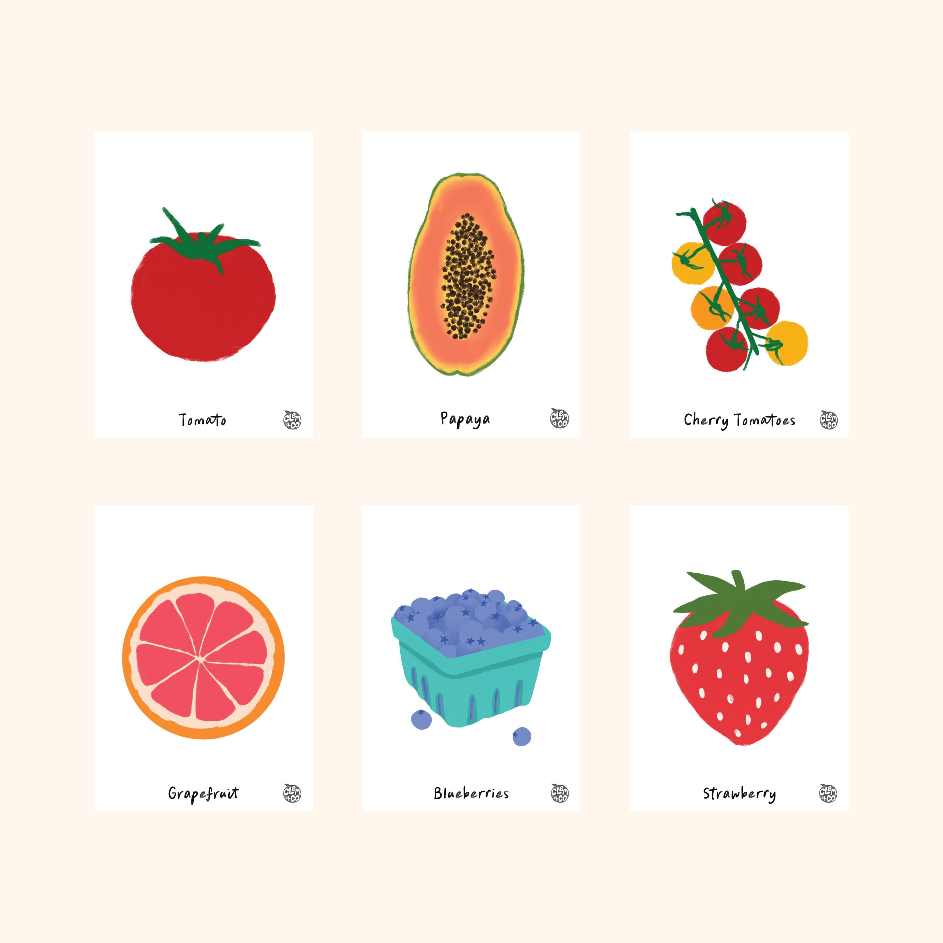 Mini Food Prints - Blind Box - Etsy