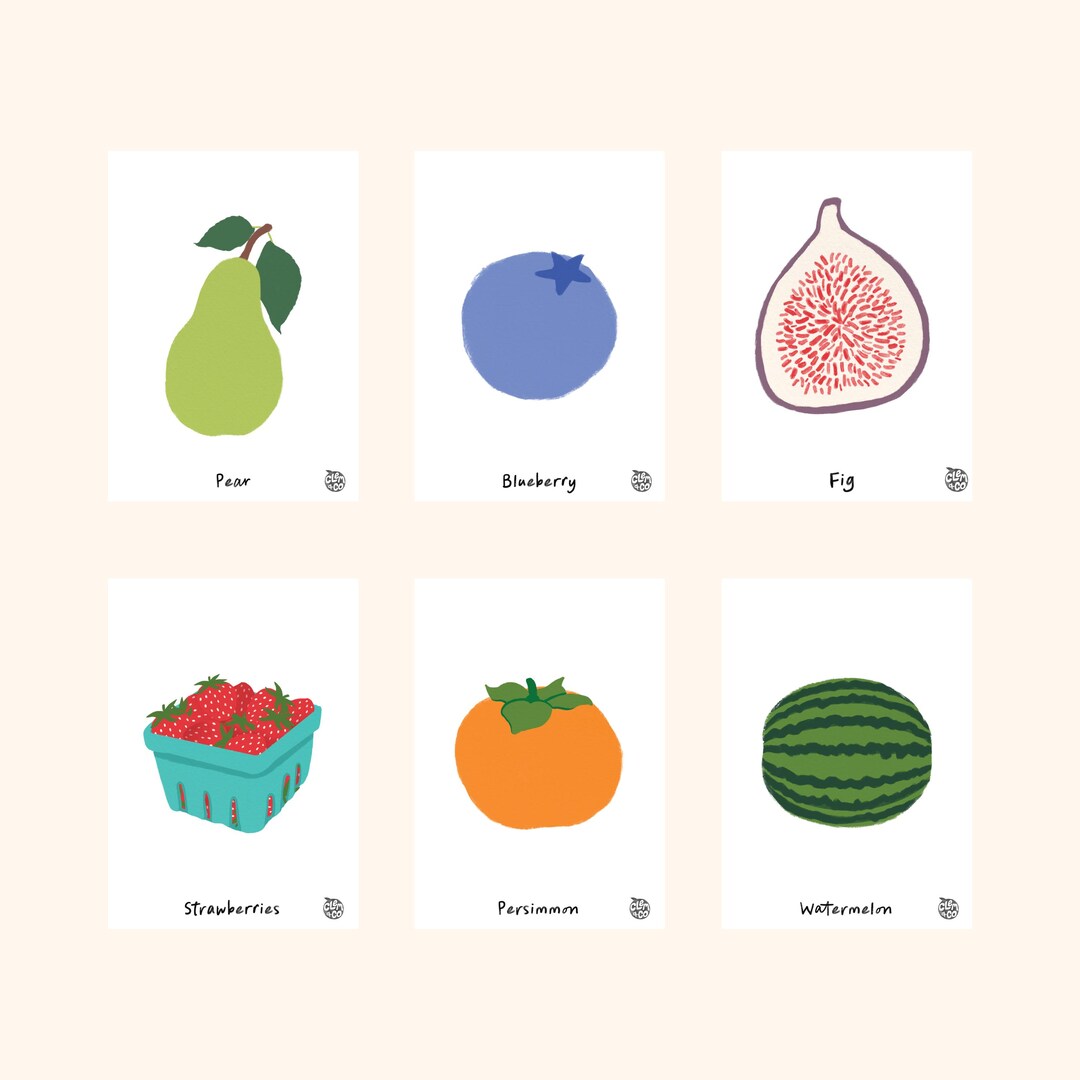 Mini Food Prints - Blind Box - Etsy