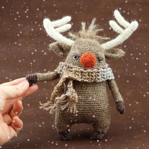 ROGER, the Reindeer | Crochet PDF Tutorial - Etsy