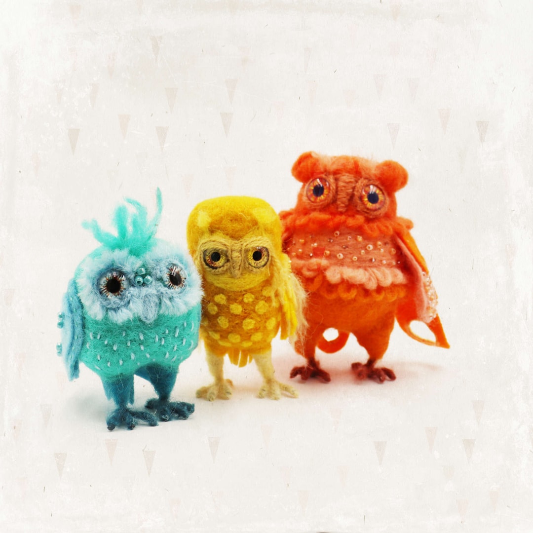 OWLS | Mixed Media PDF Tutorial - Etsy