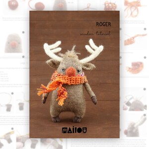 ROGER, the Reindeer | Crochet PDF Tutorial - Etsy