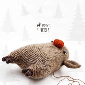 ROGER, the Reindeer | Crochet PDF Tutorial - Etsy