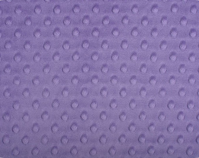 Jewel Cuddle Minky Dimple Dot Fabric Shannon Fabrics Lavender - Etsy