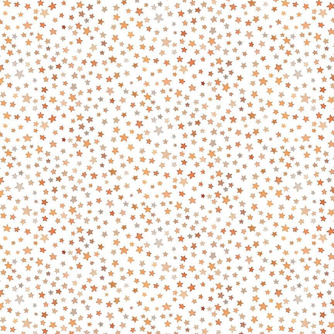 Stars in White Cotton Fabric Forest Dreams Collection by Dear Stella ...