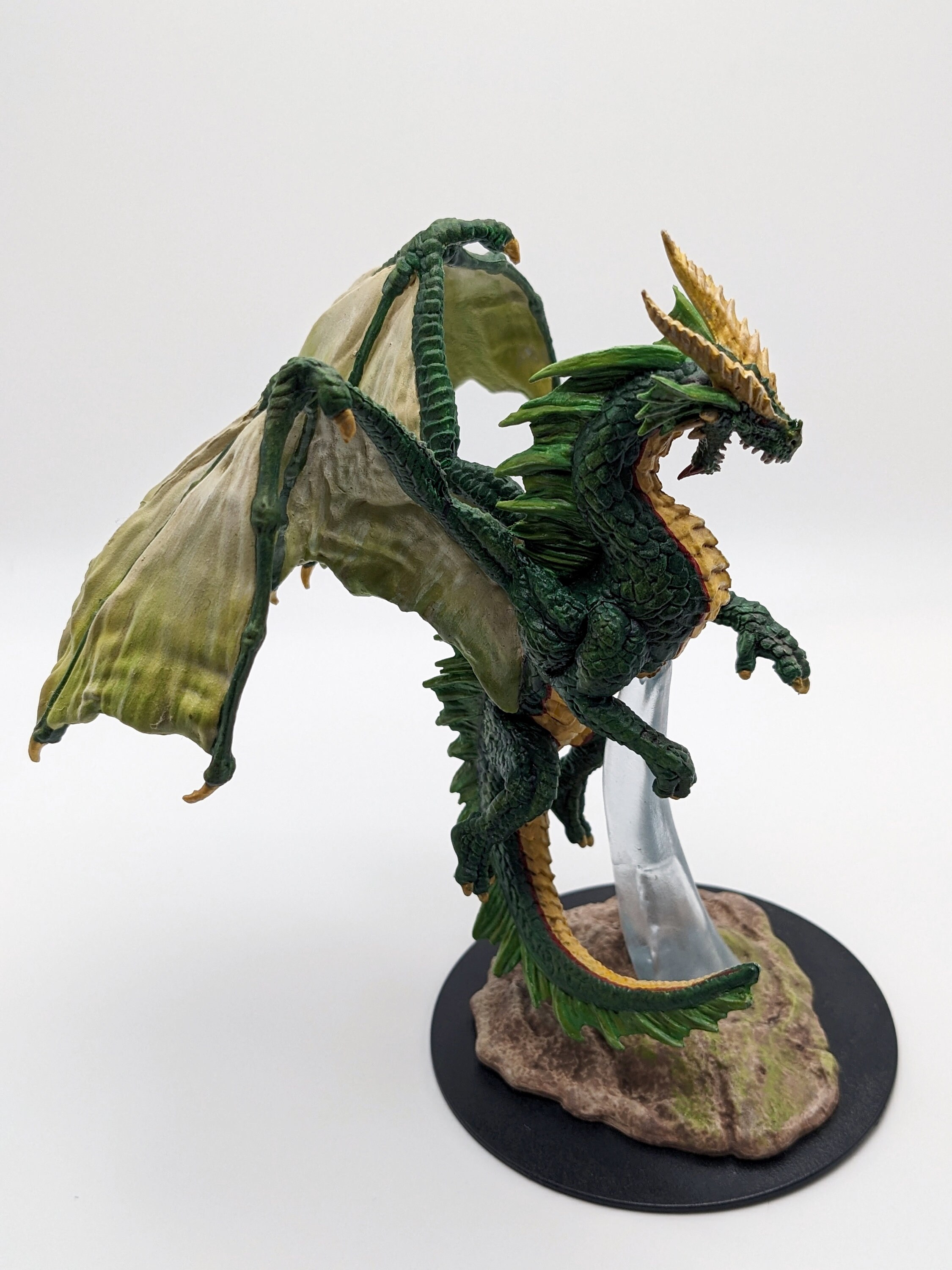 Hand Painted Wizkids Young Red Dragon / Shenron Custom Miniature FREE ...