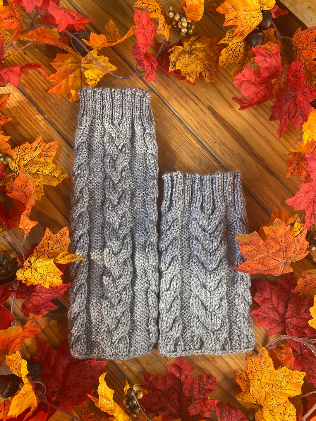 Cozy Handmade Knit Leg Warmers - Etsy