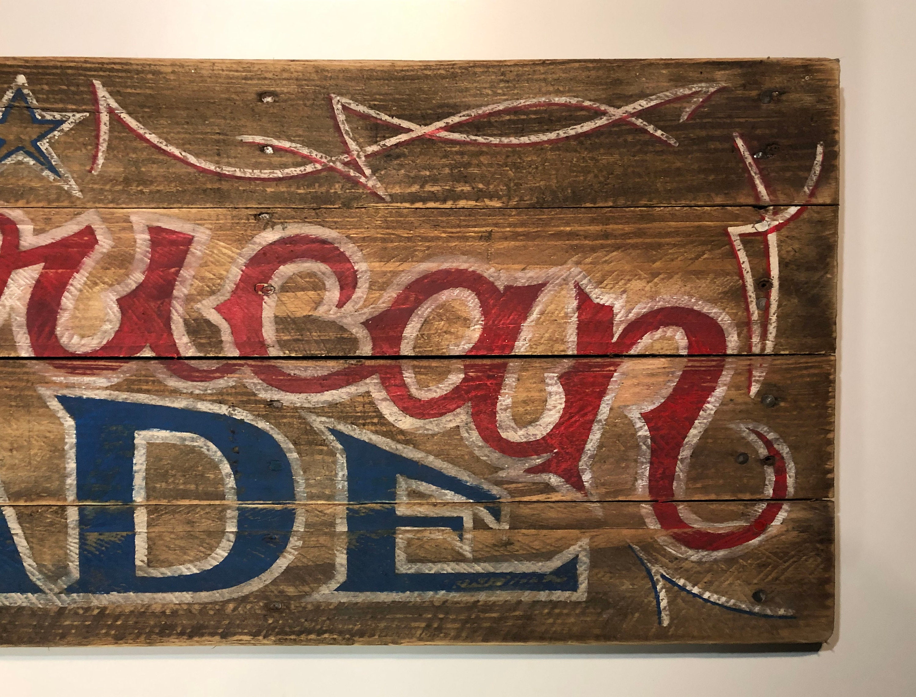 Vintage American Made Sign - Etsy