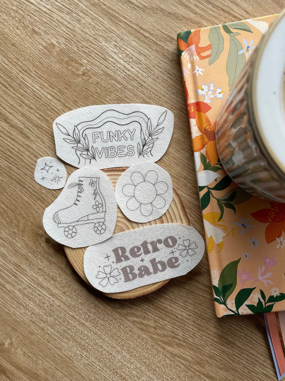 Retro Babe Stick and Stitch, Embroidery Stick and Stitch, Embroidery ...