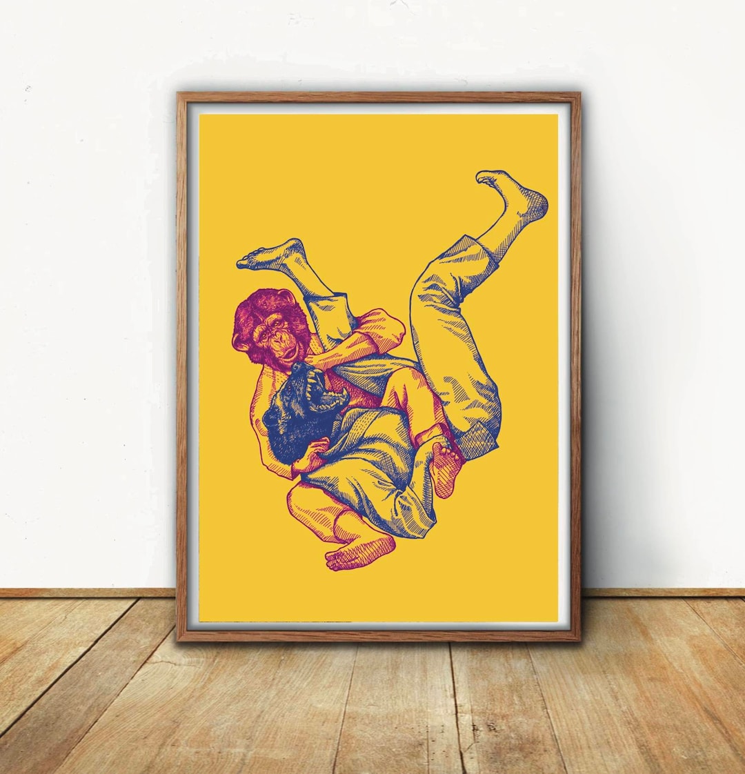 Chimpanzee Vs Badger Match Jiu Jitsu - Bjj, Judo and Submissions ...