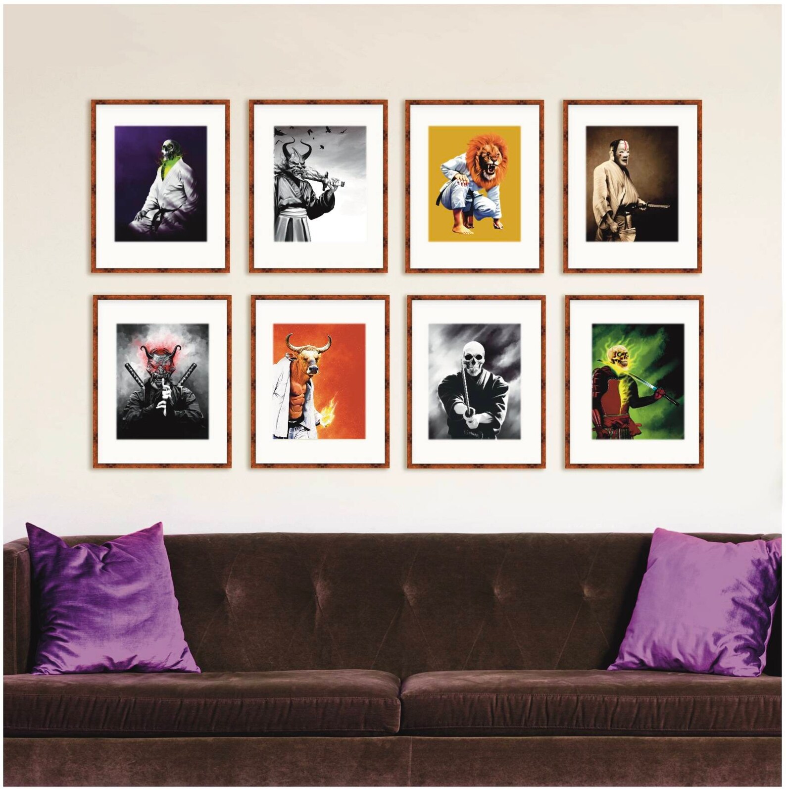 Chimpanzee Vs Badger Match Jiu Jitsu Bjj Judo and - Etsy