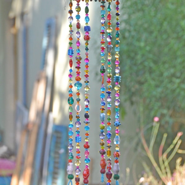 Boho Wind Chime - Etsy