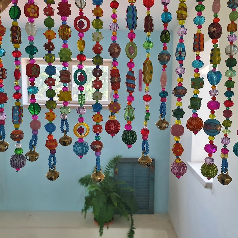 Beaded Valance - Etsy