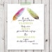 Bible Verse Printable Art, Scripture Print Art, Watercolor Feathers ...