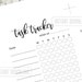 PERSONAL Size Task Tracker Planner Insert Daily Routine - Etsy