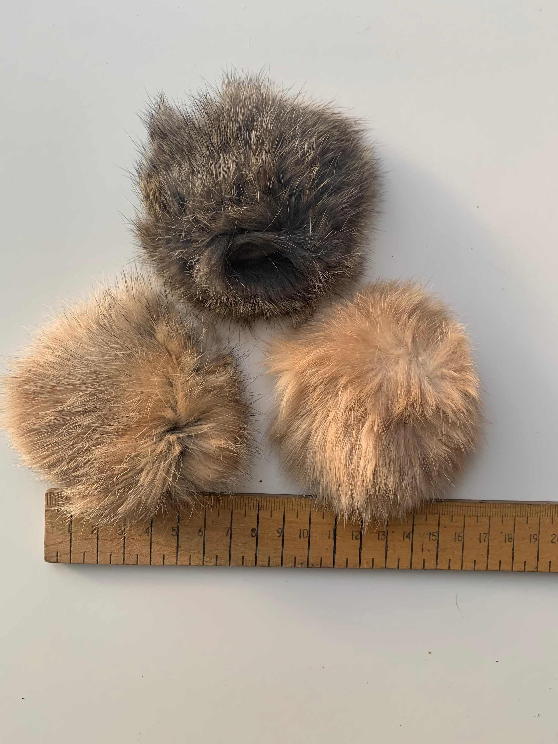 Great Balls of Fur Catnip Filled Rabbit Fur Ball Cat Toy one - Etsy