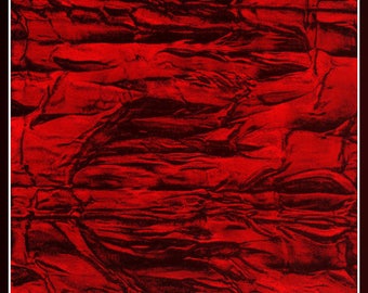 Red velvet fabric | Etsy