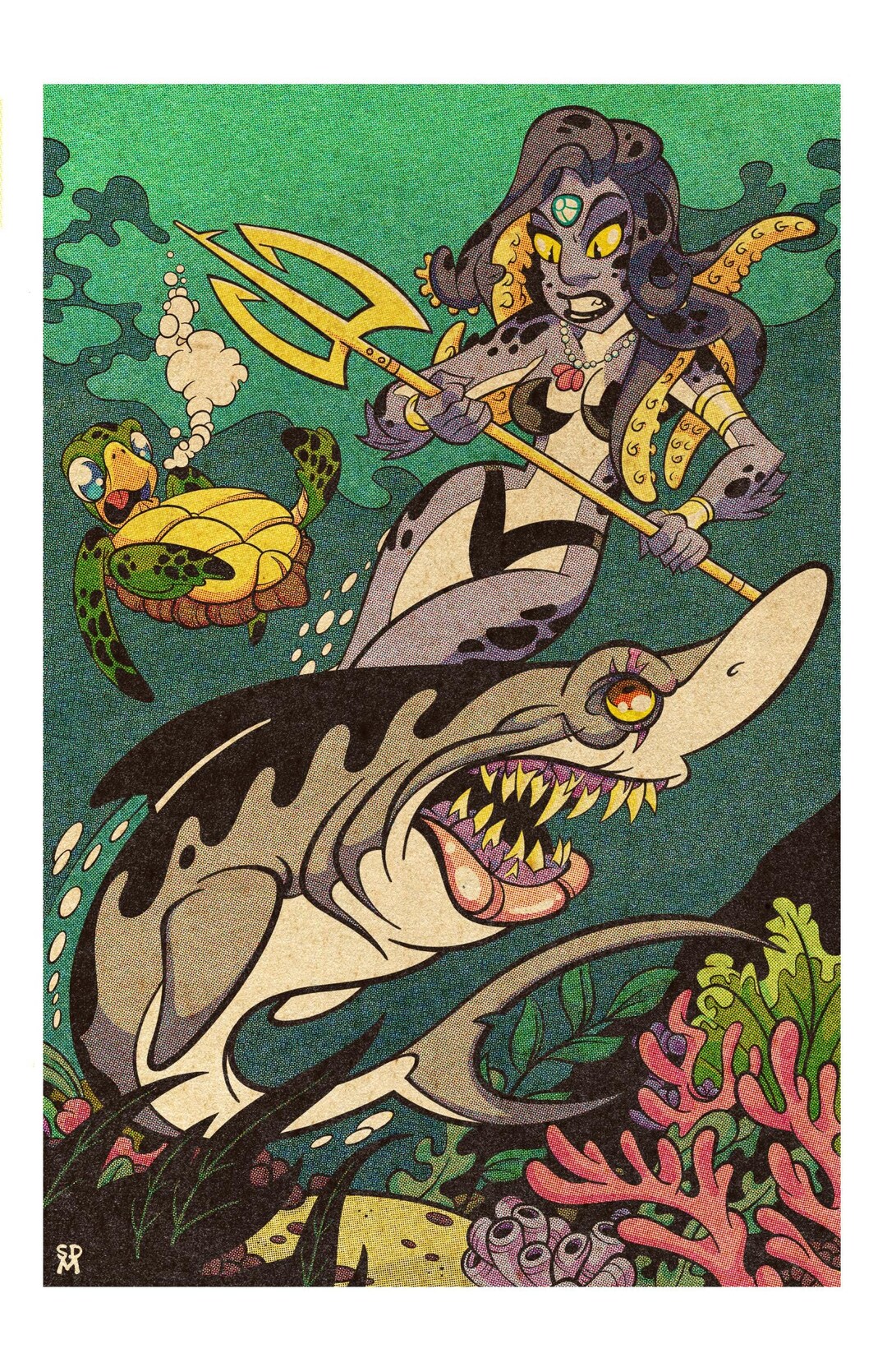 The Sea Devil - Etsy