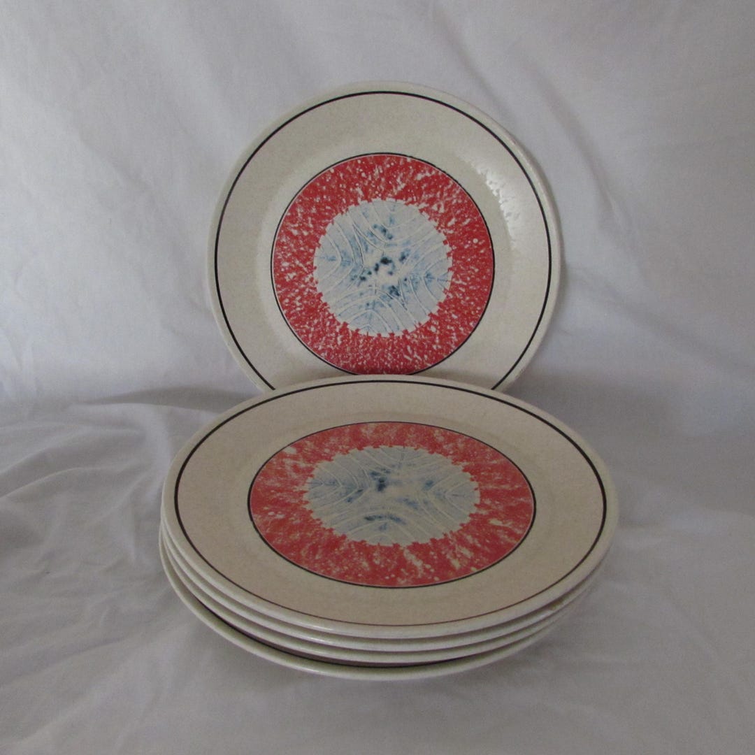 Lenox Temperware, Vintage Dinner Plates, "staccato", Lot of Five - Etsy