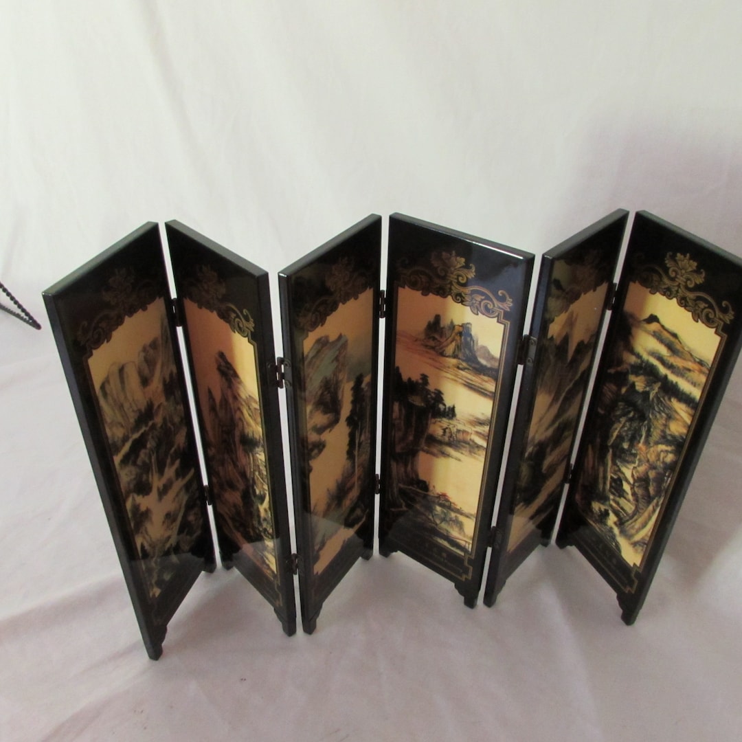 Chinese Art, Folding Screen Style, "art Gallery", Information in ...