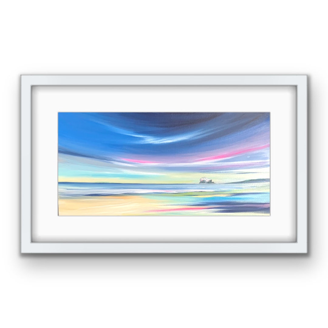 Bass Rock Painting Where Gannets' Nest North Berwick - Etsy UK