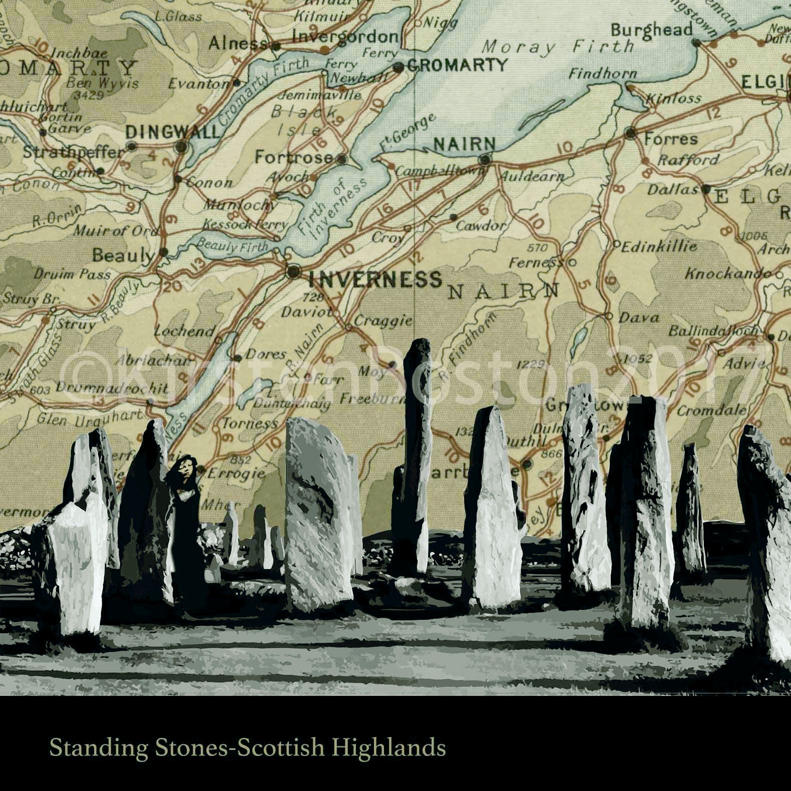 Standing Stones Outlander Print Outlander Standing Stones | Etsy