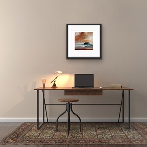 Bass in the Mist, Bass Rock Print, Bass Rock Painting, North Berwick ...