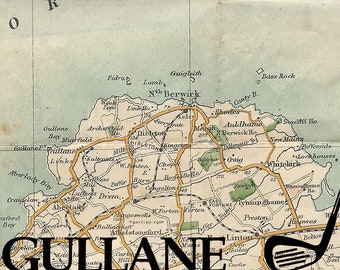 Golf Map of Scotland - Etsy UK