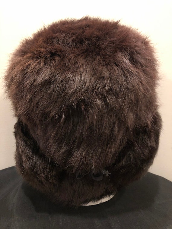Vintage Russian Ushanka Fur Hat - Gem