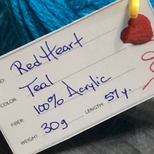 Small Scrap Yarn Stash Printable Labels Tags Mini - Etsy