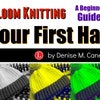Loom Knitting PATTERNS : Center Double Decrease Lace Stitch Pattern Flat, in the Round Clockwise ...