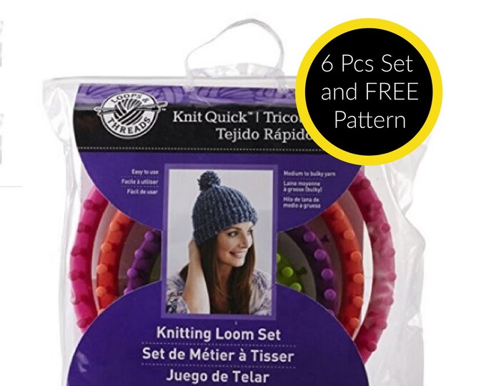 Easy Loom Knitting Patterns with Video Tutorials by LoomaHat